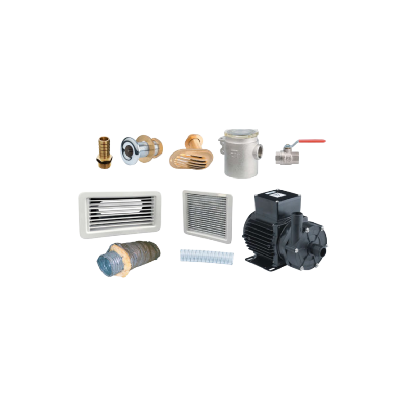 Vitrifrigo Air conditioning accessories kit 16000 (R407C) 2 outputs on ...
