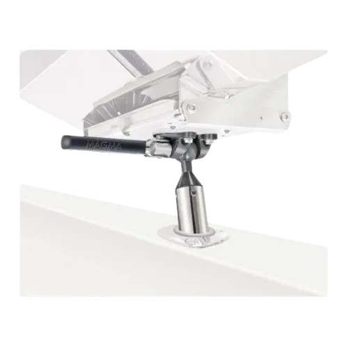 MAGMA 360° adjustable rod holder attachment for rectangular barbecue ...