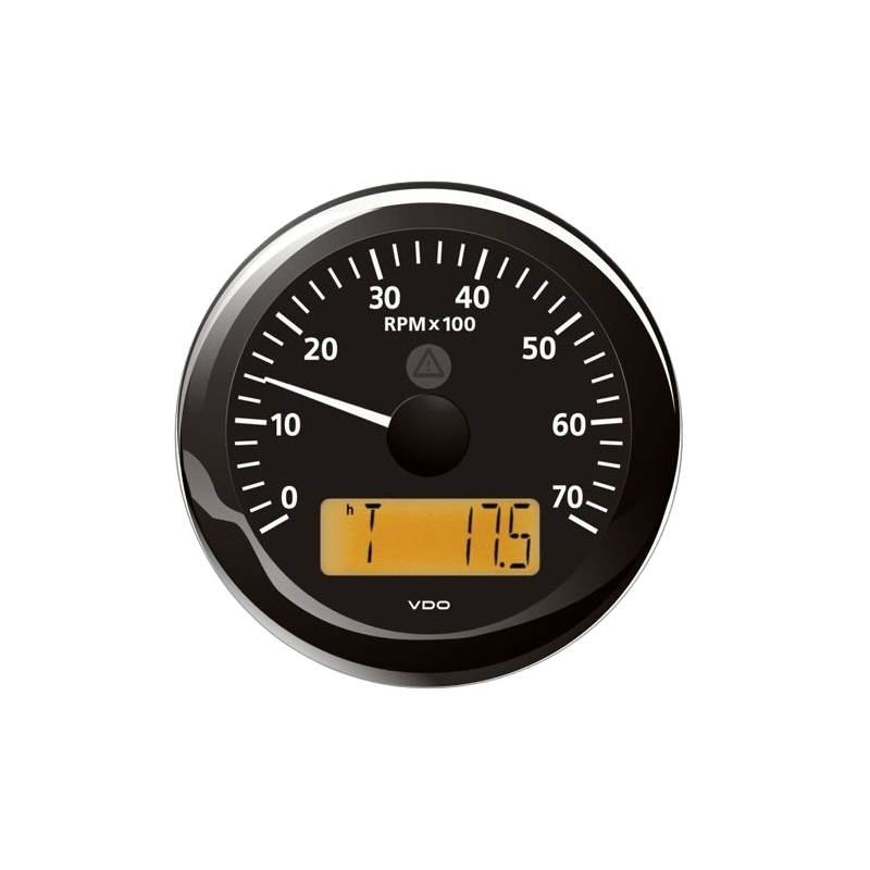 Veratron ViewLine Tachometer 7000 RPM 85mm Black A2C59512394 on the ...