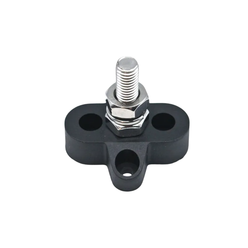 Seatronic Single black insulated plot with M8 stainless steel screw ...