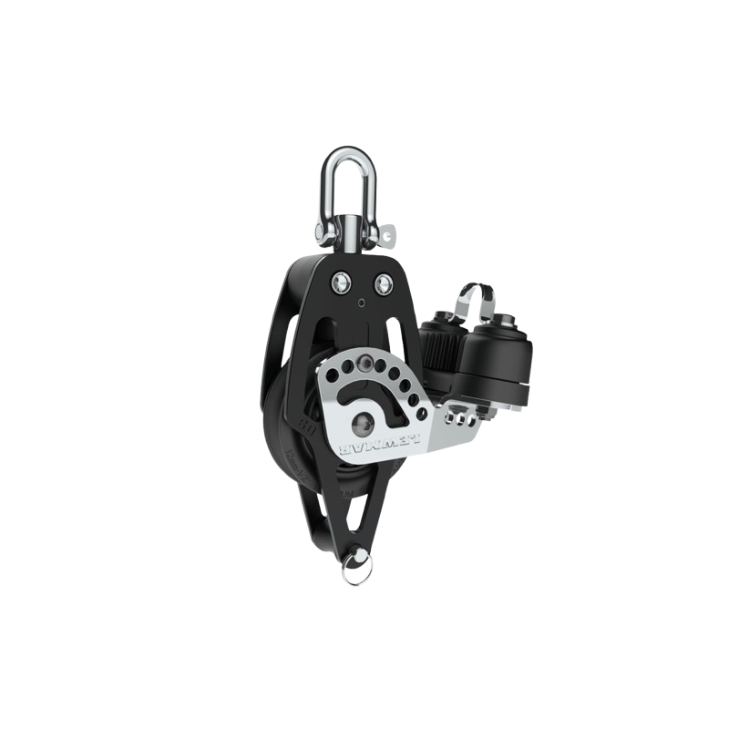 Lewmar HTX Single block with becket and cleat 50mm on the store ...