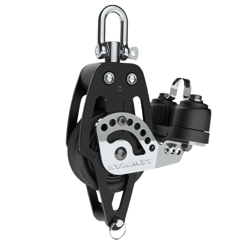 Lewmar HTX Single block with becket and cleat 50mm on the store ...
