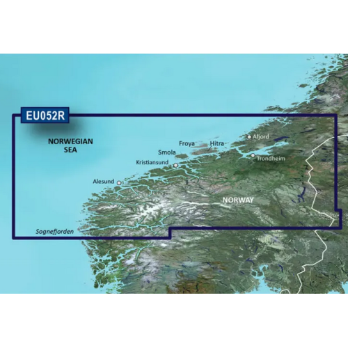 BlueChart® G3 Map HXEU052R - Sognefjorden - Svesfjorden on the store ...