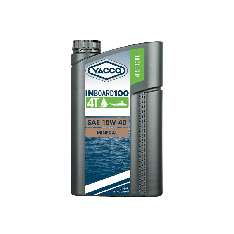 YACCO Inboard 100 4T 15W40 Marine Engine Oil 2L on the store ...