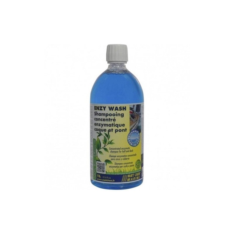 Matt chem Enzy wash shampoo 1 liter on the store Aquanautique.com