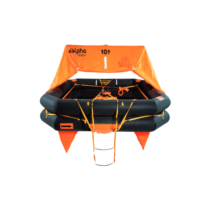 Raft Alpha Ocean Offshore raft ISO9650-1 4 people in container AH-4C on ...