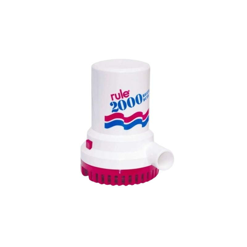 Rule Rule 2000 submersible bilge pump - 12V on the store Aquanautique.com