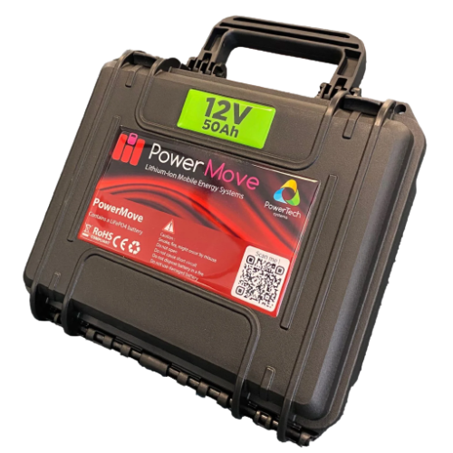 PowerTech PowerMove 12V 50Ah Lithium Portable Battery on the store ...