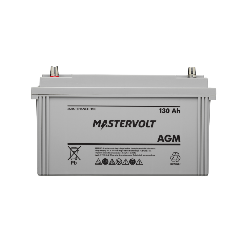 Mastervolt Batterie AGM 12V - 130Ah 62001300 sur la boutique en ligne Aquanautique.com