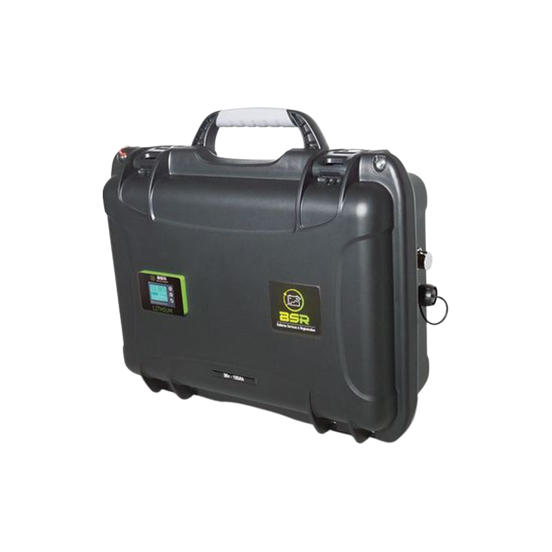 BSR Batterie portable (Valise) lithium PRESTIGE Gen2 24V / 100 Ah sur ...
